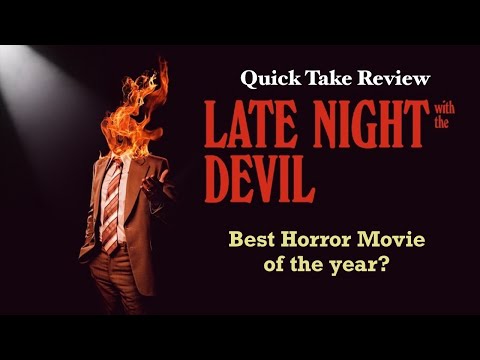 Late Night with the Devil | Quick Take Movie Review | David Dastmalchian | Laura Gordon | IFC Films