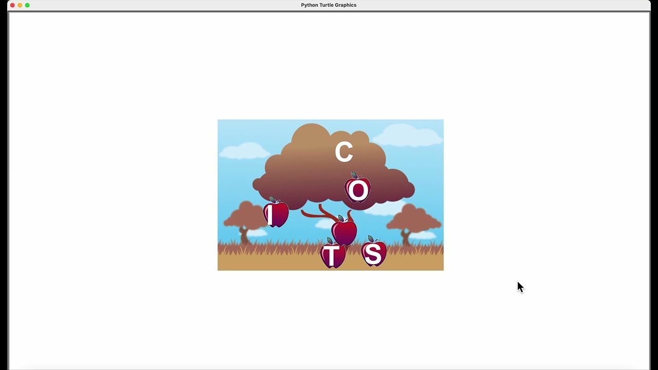 AP CSP - 1.2.3 - APPLE AVALANCHE COMPLETED CODE (EASY EXAMPLE)