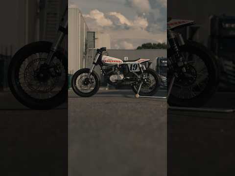 Yamaha RD 125 Street Tracker #anineteenbuilt #2stroke #yamaha #handmade #125 #motorcycle #tracker