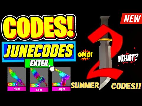 NEW!! ALL WORKING CODES for Murder Mystery 2 (June 2025) – Roblox MM2 Codes!