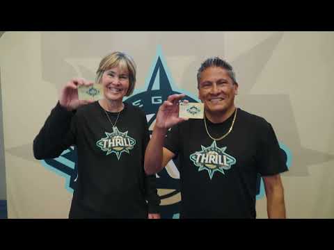 Exclusive Vegas Thrill Volleyball Debit Card, Only at CCCU!