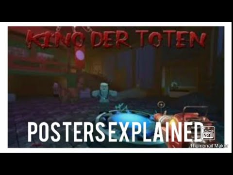 Kino Der Toten Movie Poster's Explained [Call Of Duty Black Ops]