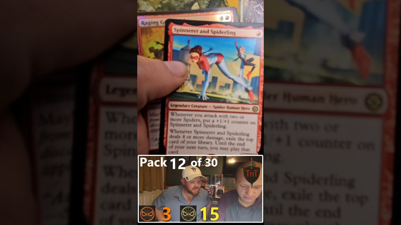 Watch out Spiderling!!...Raging Goblinoids!! Spiderman Booster Box Highlight #MTG #MTGxSpiderMan