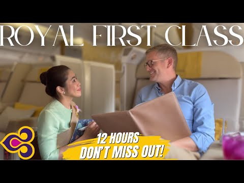 Thai Airways NEW First Class! B777-300ER (The total First Class Experience) London - Bangkok