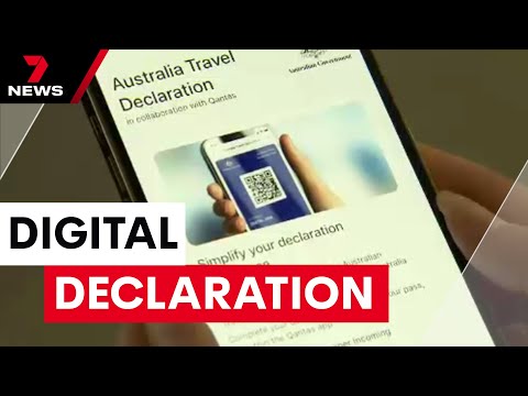 Brisbane airport's new digital declaration forms | 7NEWS