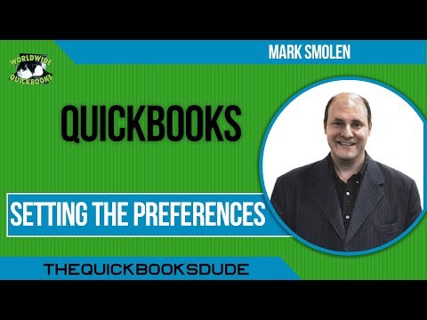 Setting The Preferences In A QuickBooks Contractor File