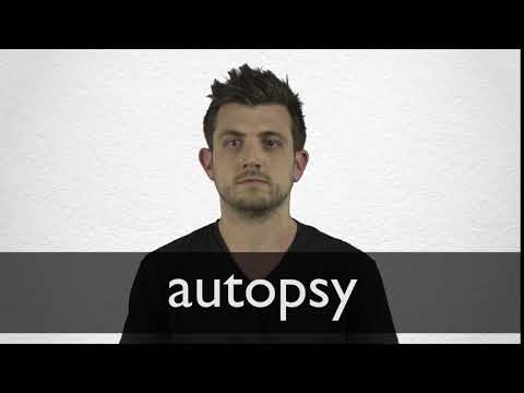 AUTOPSY definition and meaning | Collins English Dictionary