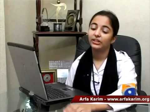Arfa Karim – Aim and Vision | Arfa Karim Randhawa