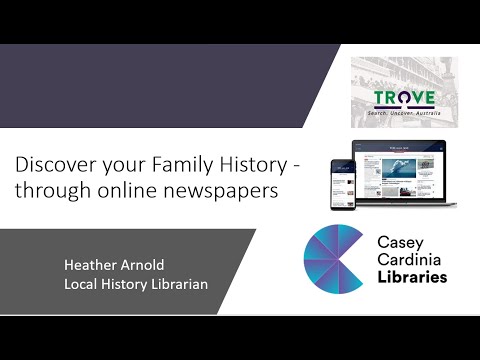 Discover your Family History through online newspapers