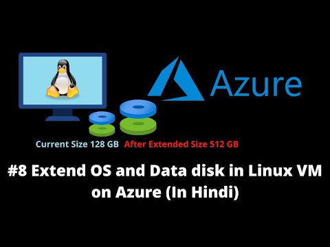 How to Extend OS and Data disk in Linux VM on Azure Cloud || Without Data loss with Proof