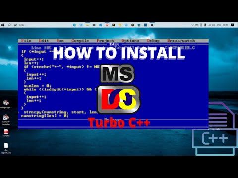 How to Download and Install Turbo C++ in 2022 On Windows 7/8/10/11 Easy |