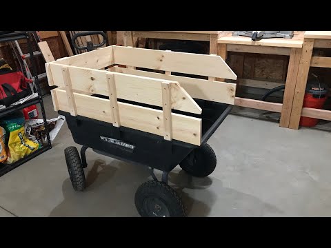 Gorilla Cart side rails tutorial - adding side walls to the GOR6PS