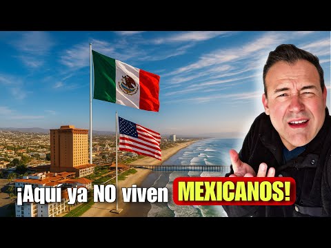 Así es el Paraíso de los GRINGOS RETIRADOS en México | ROSARITO B.C.