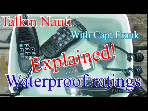 Waterproof ratings - explained!