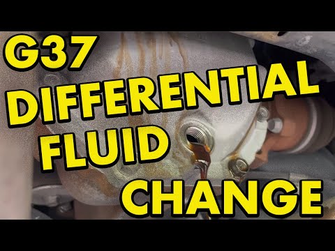 G37 Differential Fluid Change