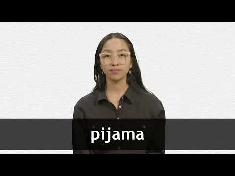 Traducción en inglés de “PIJAMA” | Collins Diccionario español-inglés