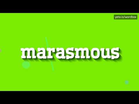 MARASMOUS - HOW TO PRONOUNCE IT!?