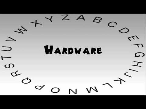 How to Say or Pronounce Hardware