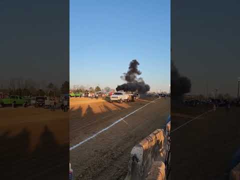 OBS Ford Powerstroke making clouds