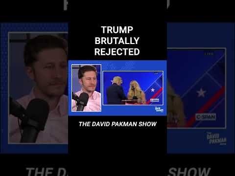 Trump Kiss Rejected by Woman at Sick CPAC Speech #shorts