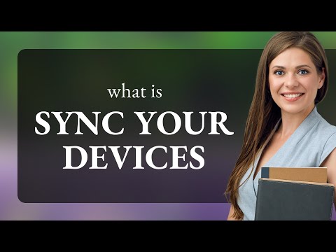 Sync Your Devices: Simplifying Tech Talk for English Learners