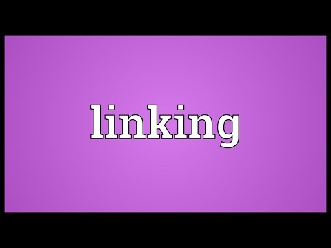 Linking Meaning