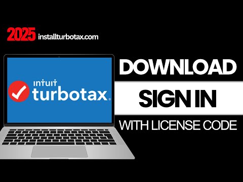 installturbotax.com 2025 - How to Download and Sign in TurboTax on PC with License Code