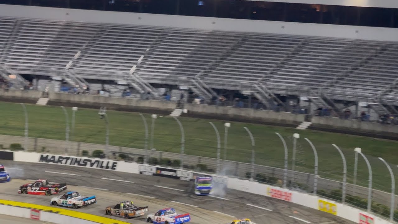 Toni Breidinger Crash - 2025 Slim Jim 200 at Martinsville Speedway