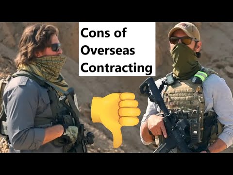 Cons of working as a Overseas Contractor