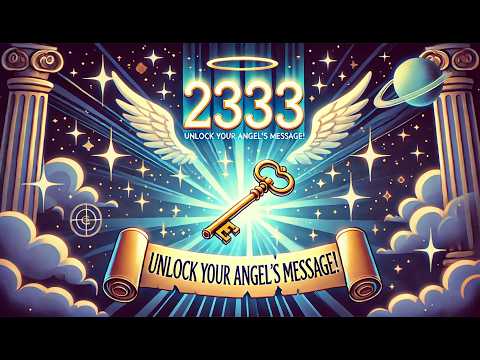 Angel Number 2333 Explained β A Message You Canβt Ignore!