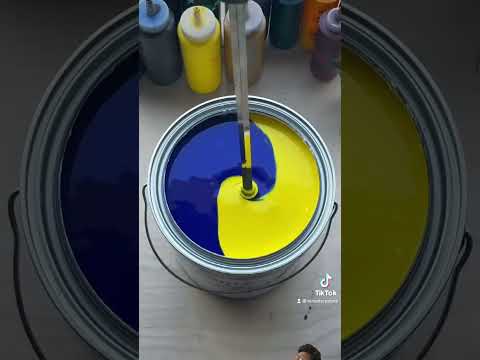 White yellow blue mix colour #colourmixing #shortvideo #shorts