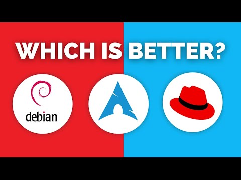 Debian Vs Arch Vs Redhat - Best Productivity Tool