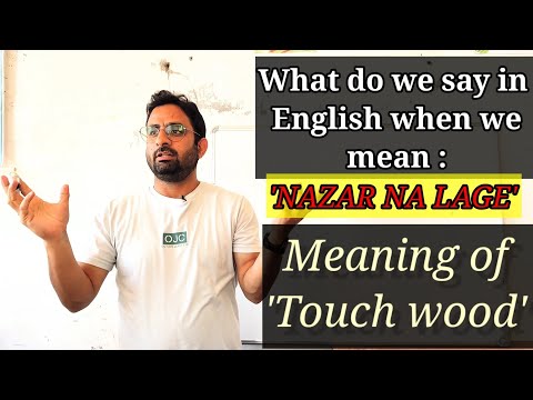 TOUCH WOOD/KNOCK ON WOOD #meaning #origin #use #vocabulary #examples @englishtimewithme4029