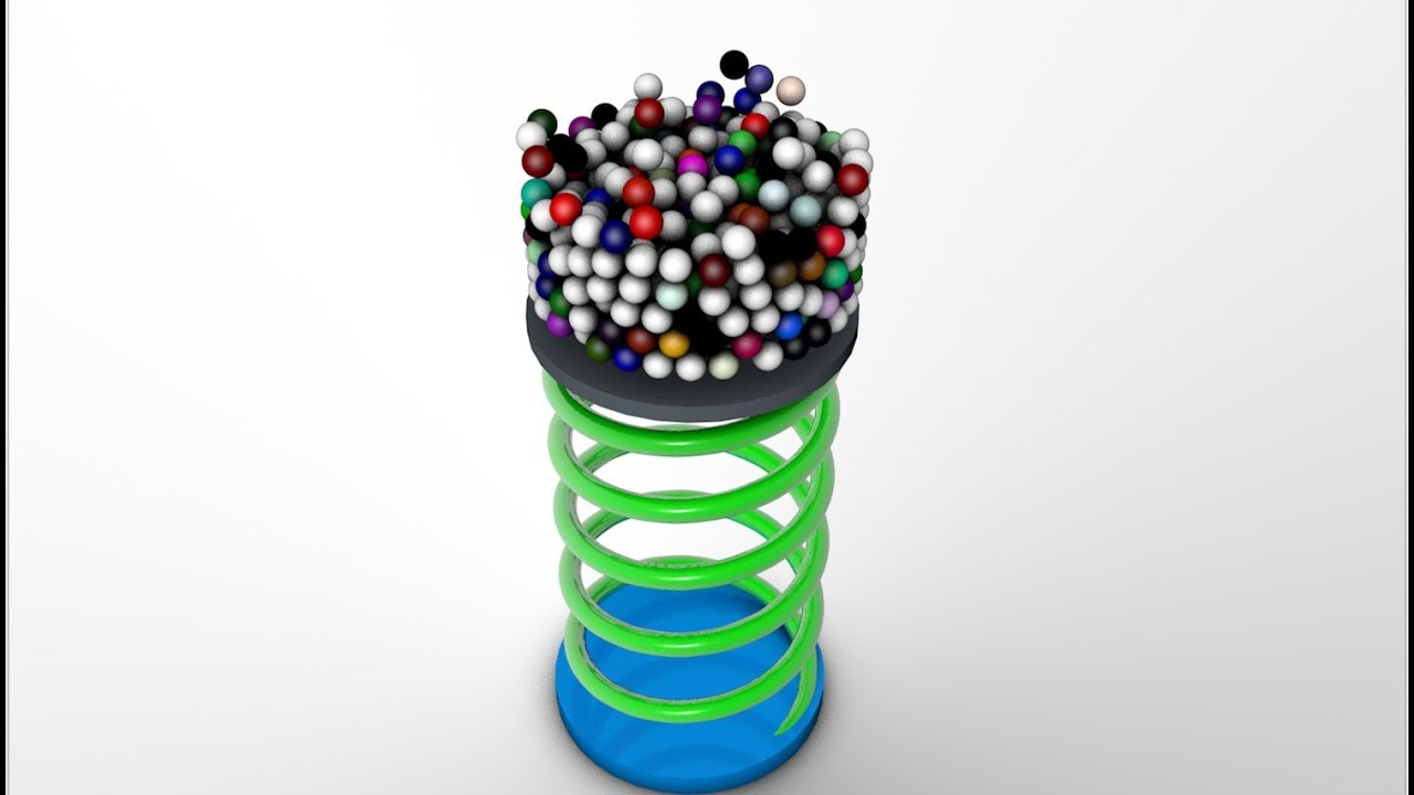 XPresso Dynamic Spring Tension Animation making using Cinema 4D Tutorial