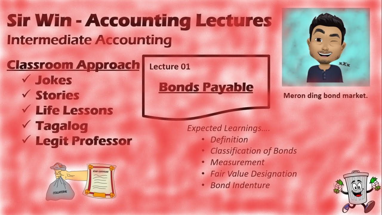 Lecture 01: Bonds Payable. [Intermediate Accounting]