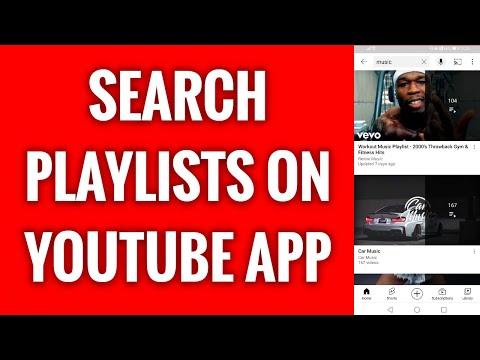 How To Search Playlists On YouTube App