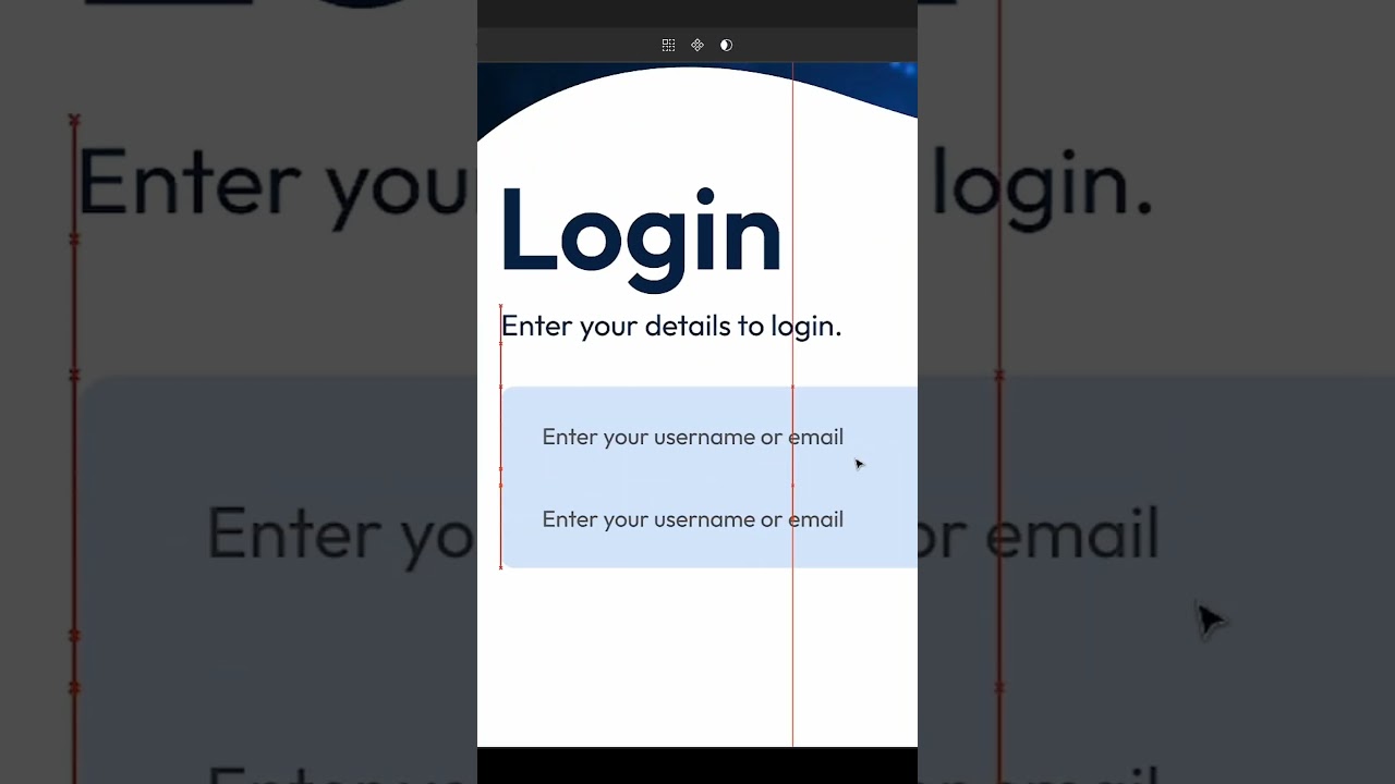 Login Screen Figma Tutorial ☝️ Learn Figma || DVxUI
