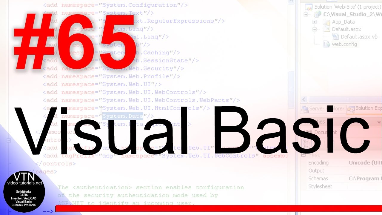 65  VISUAL BASIC   Tutorial  ( Add New Form )