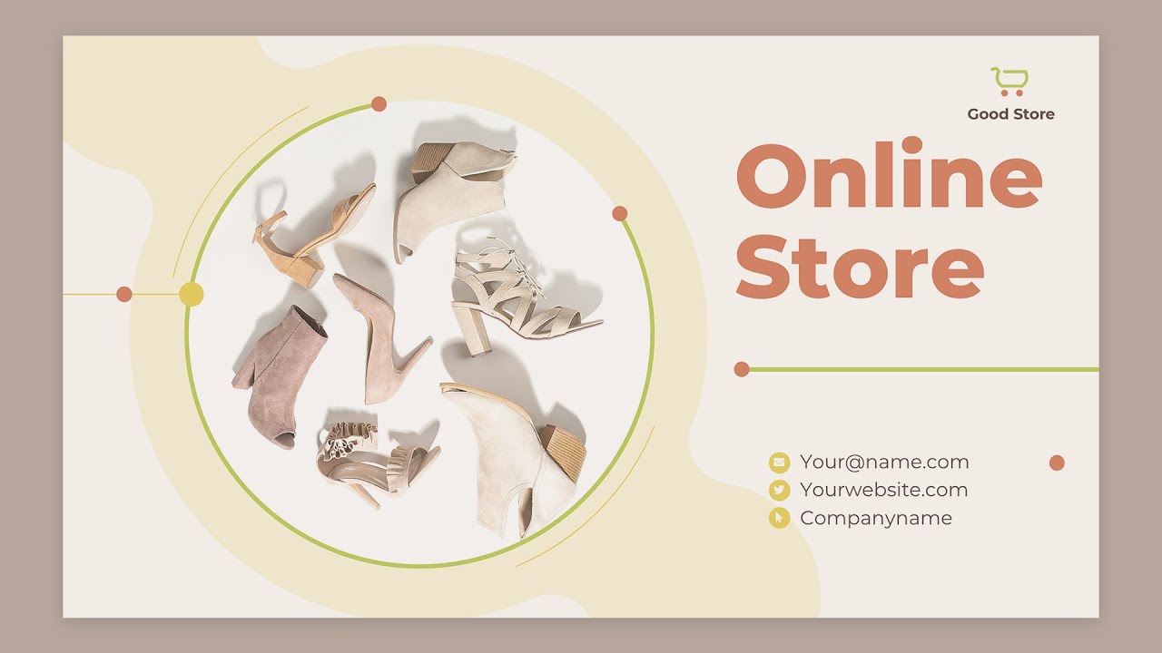 Online Store PowerPoint Presentation Template