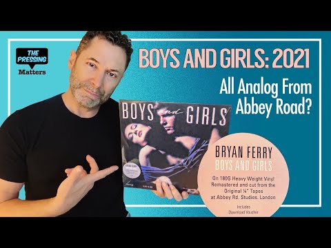 Bryan Ferry BOYS AND GIRLS - 2021 Abbey Road vs UK Original Comparison