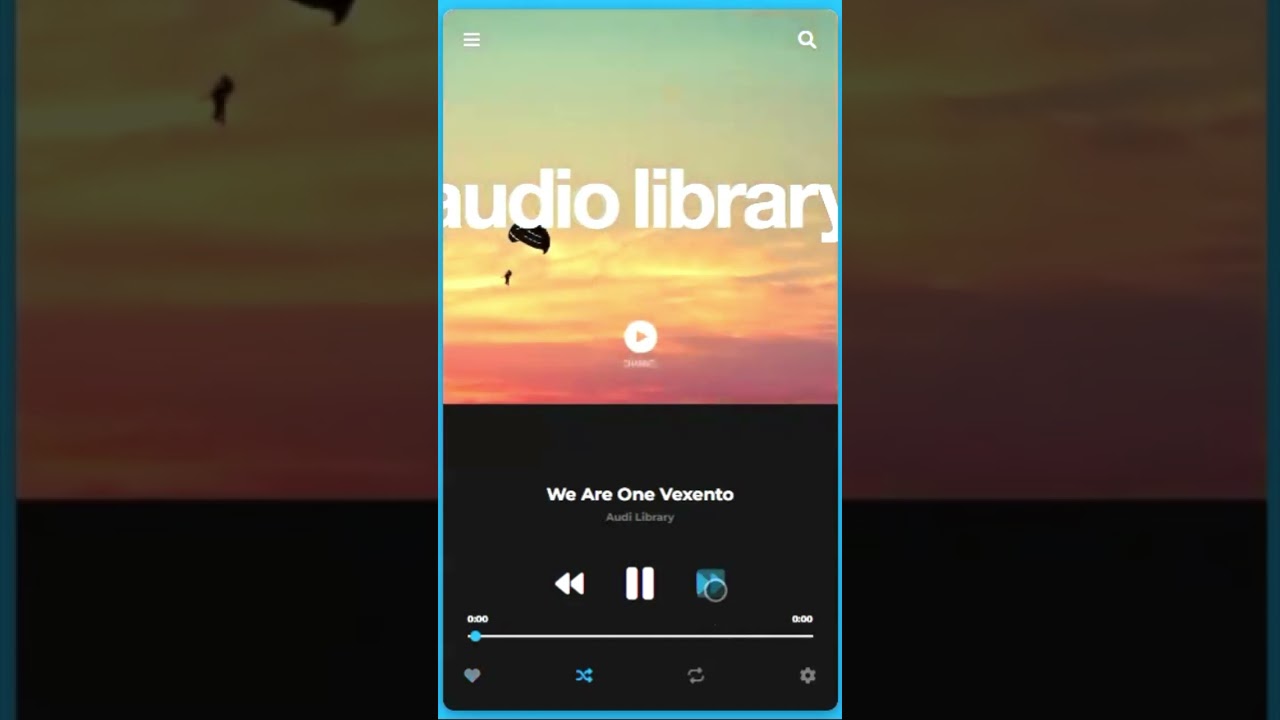 Music Player with a Playlist using #HTML #CSS & #javascript    #webdevelopment  #coding #code
