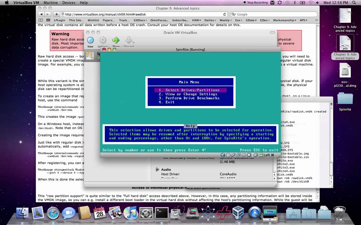 SpinRite 6 on a Mac