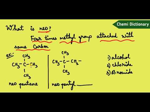 What is neo ? // What is the meaning of neo? // Organic chemistry basics//