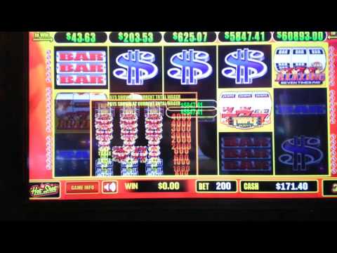 Hot Shot Slot Cash wheel bonus. NICE WIN!