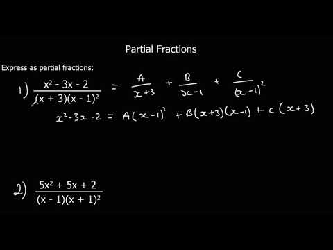 Partial Fractions with a Repeated Factor