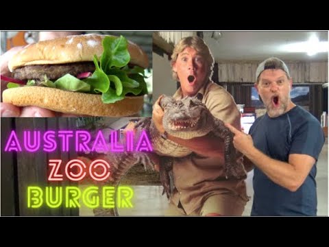 Let's Try a Burger From Australia Zoo!