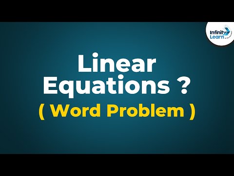 Applications of Linear Equations Video Lecture