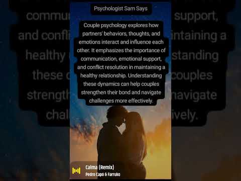 Psychologist Sam Says | Couples psychology | Ep 1