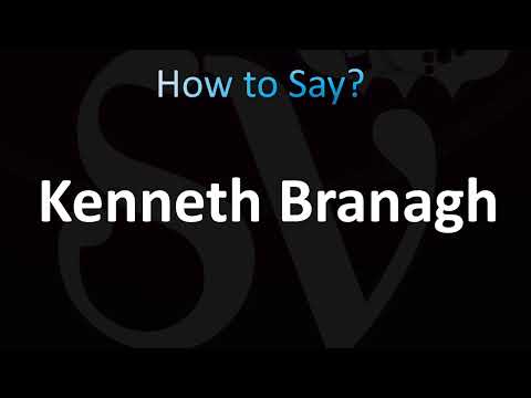 How to Pronounce Kenneth Branagh (CORRECTLY!)