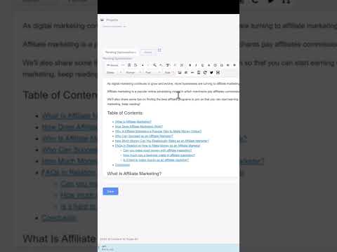New AI Article Generator!